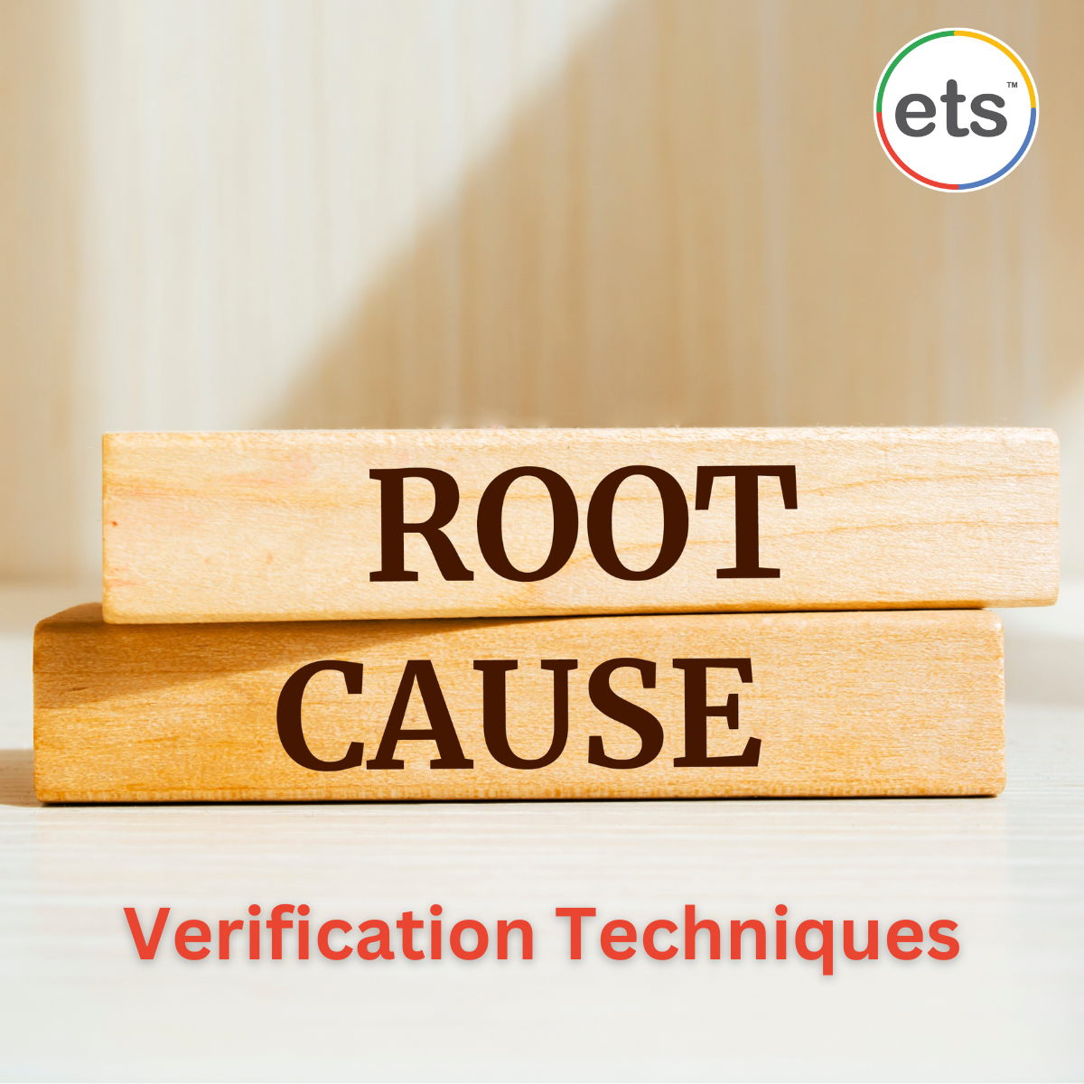 Root Cause Verification Techniques - ets
